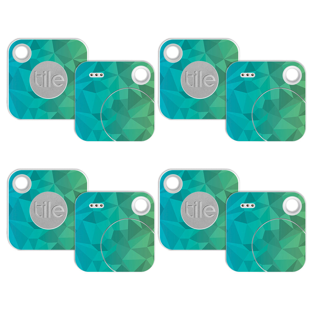 Blue Green Polygon Skin For Tile Mate w/ Replaceable Battery 2018 4 ...