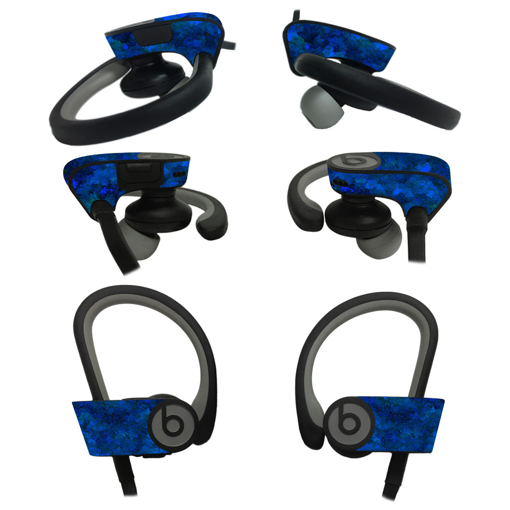Blue Ice Skin For Beats Powerbeats2 — MightySkins