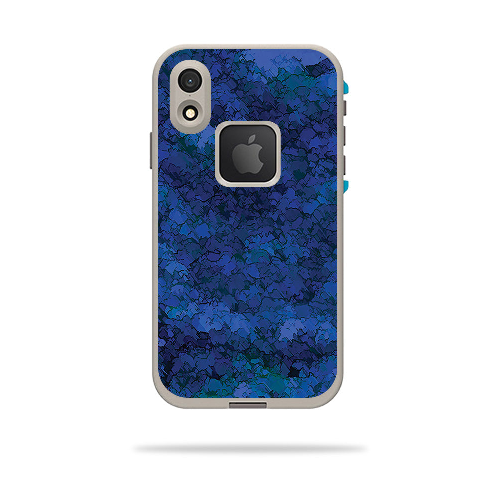 Blue Ice Skin For LifeProof FRE iPhone XR — MightySkins