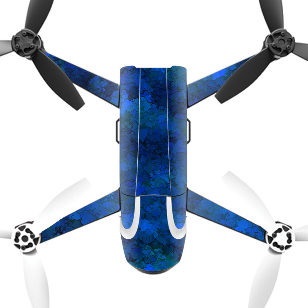 Blue Ice Skin For Parrot Bebop 2 — MightySkins