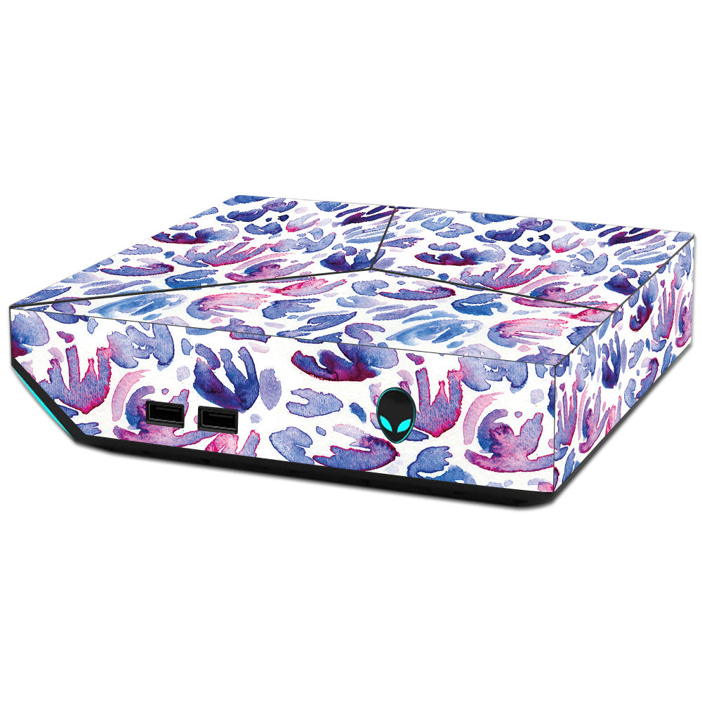 Blue Petals Skin For Alienware Steam Machine — MightySkins