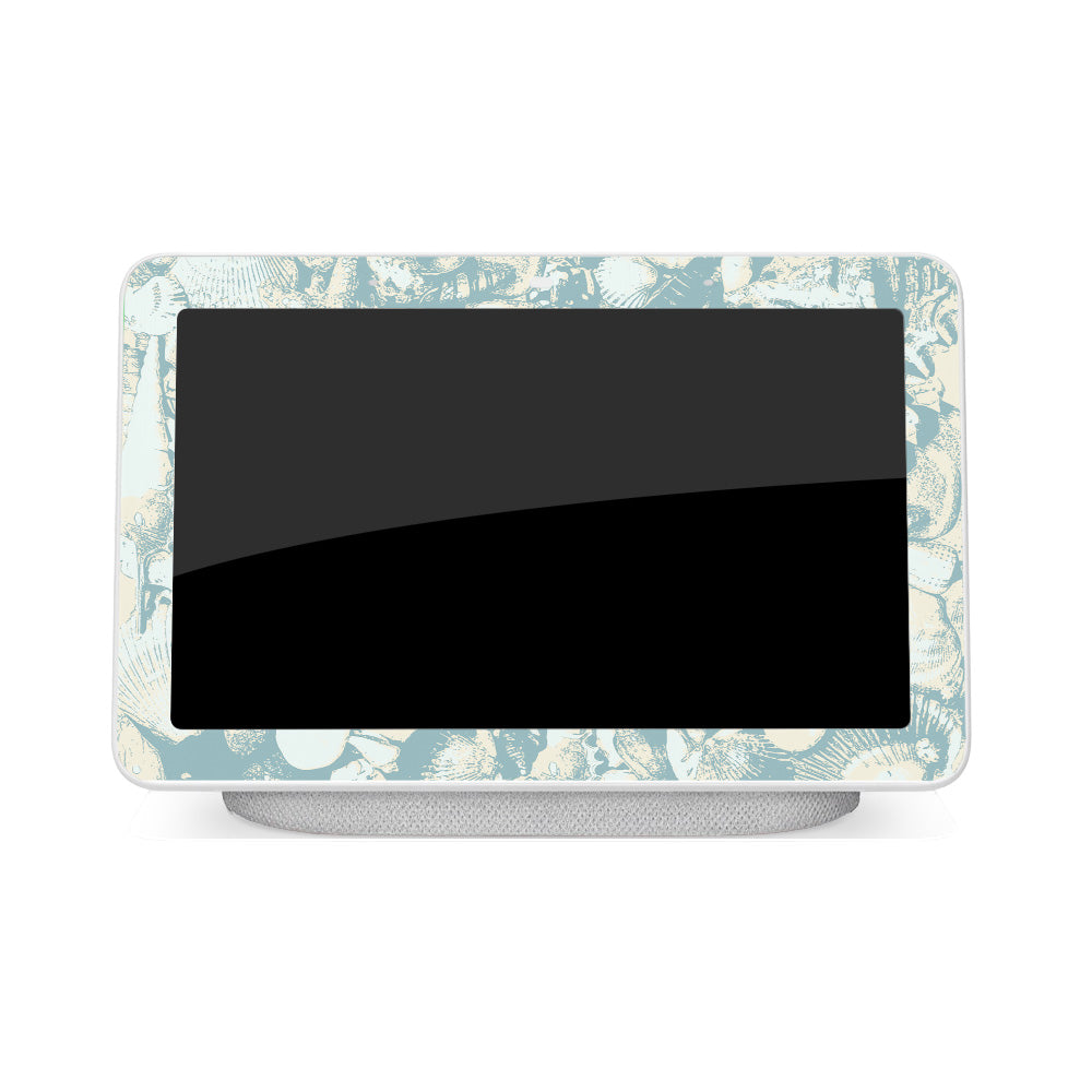 Blue Seashells Skin For Google Home Hub — MightySkins