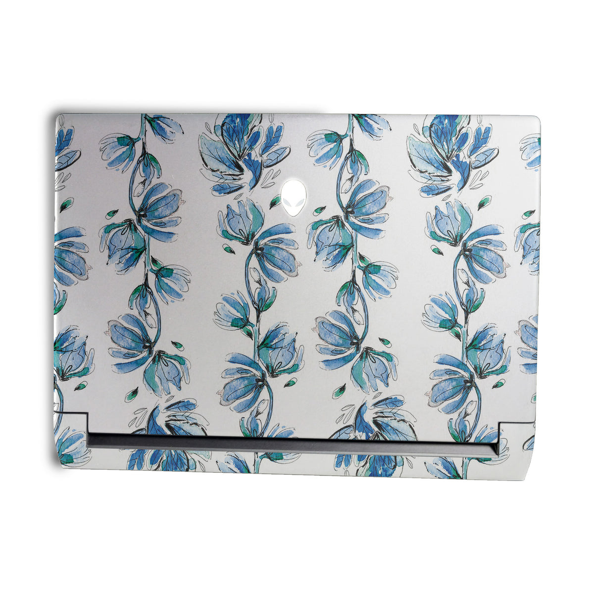 Blue Vines Skin For Alienware M15 R7 (2022) Laptop — MightySkins