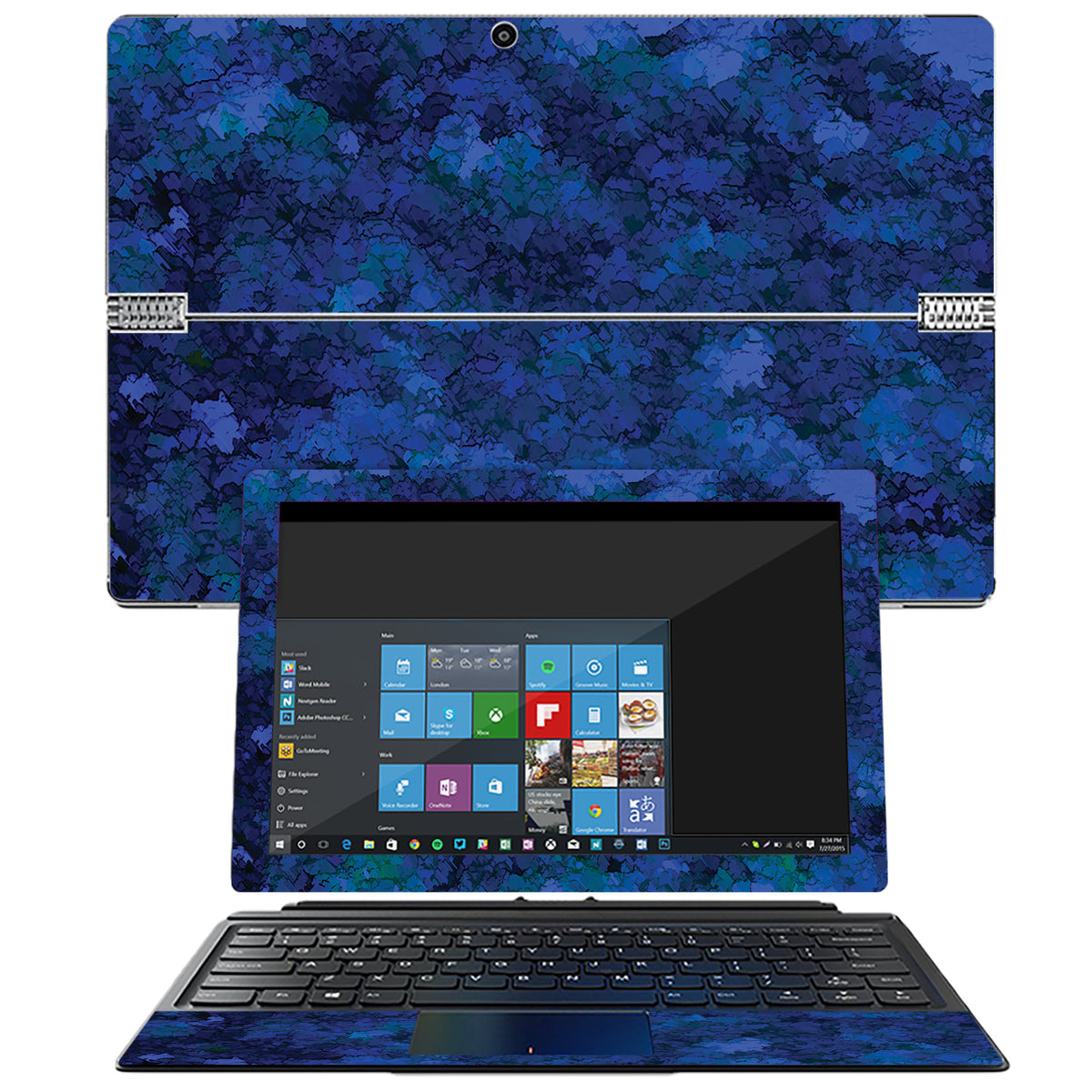 Blue Ice Skin For MIIX 510 12.2" — MightySkins