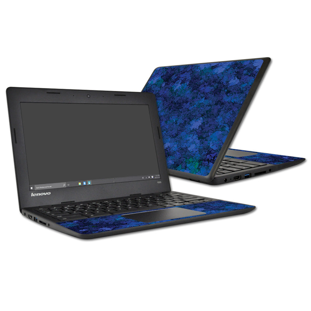 Blue Ice Skin For 100s Chromebook — MightySkins