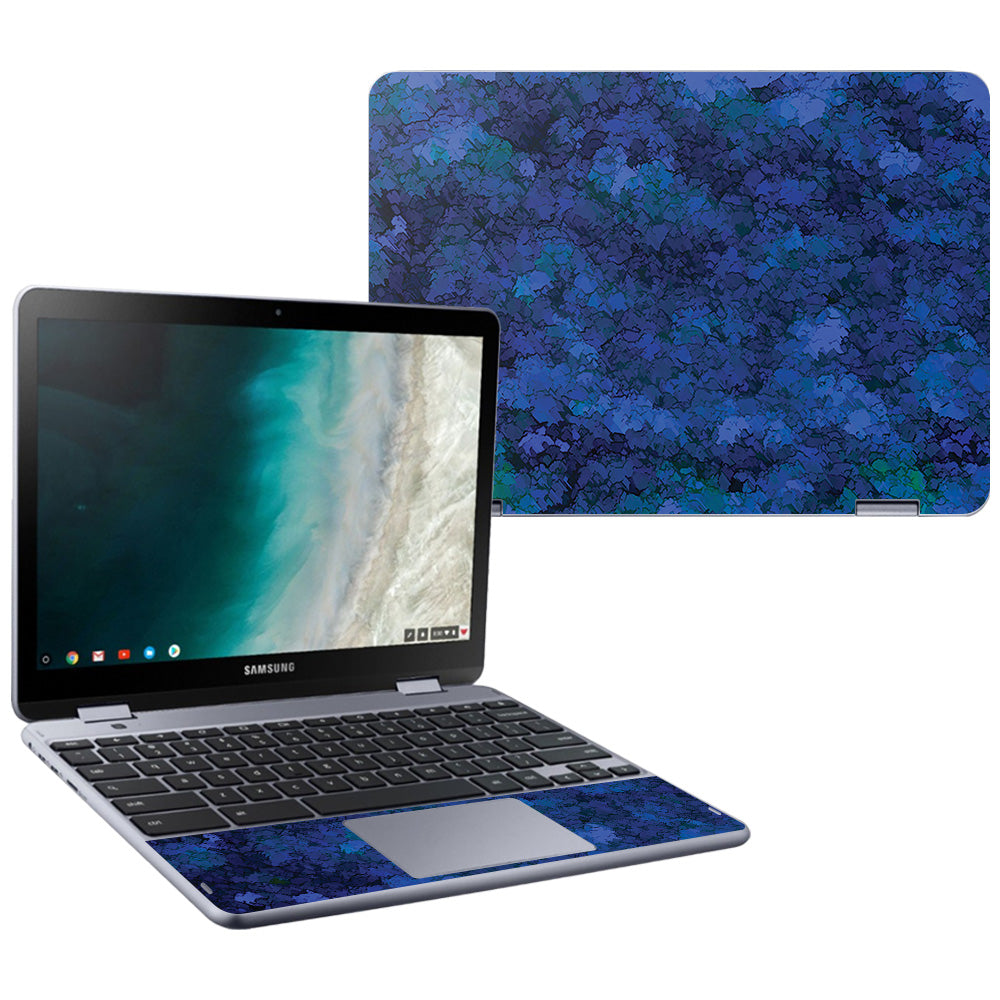 Blue Ice Skin For Chromebook Plus LTE (2018) — MightySkins