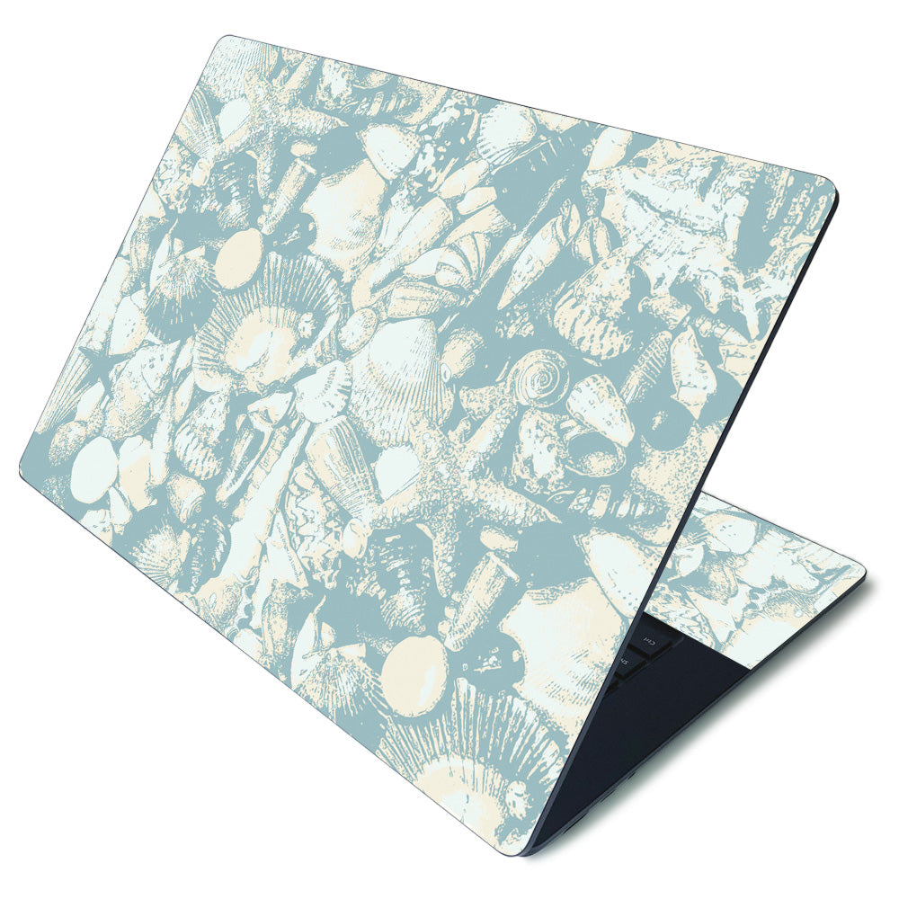 Blue Seashells Skin For Surface Laptop 3 15" — MightySkins