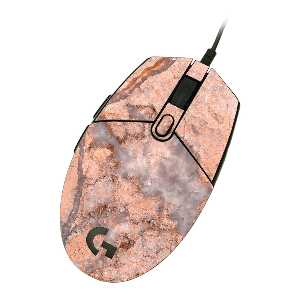 Blush Marble Skin For Logitech G203 Lightsync / Prodigy — MightySkins