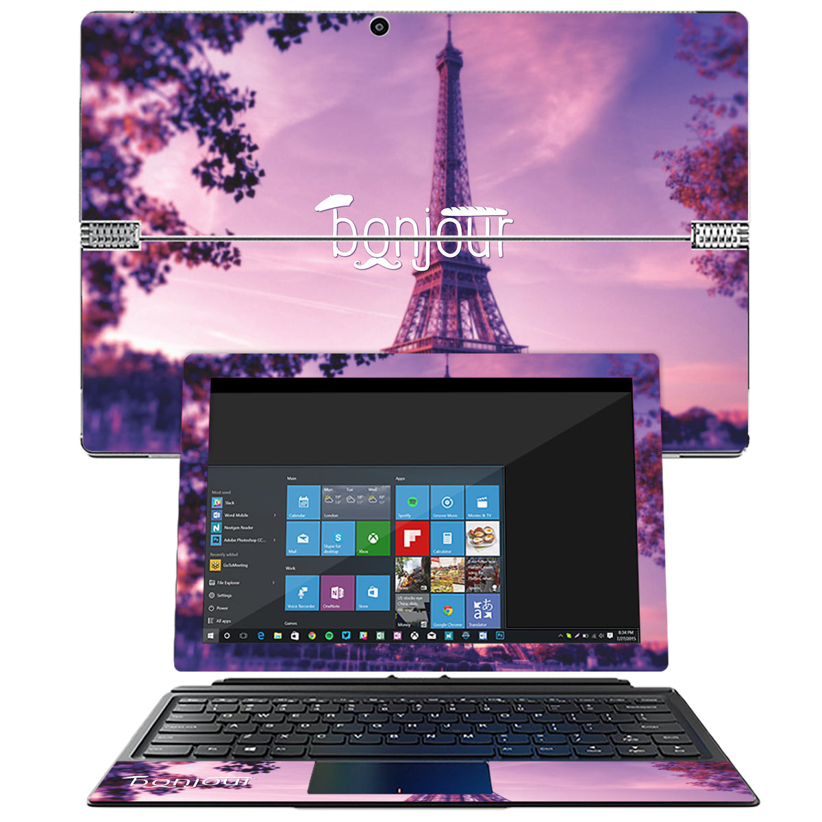 Bonjour Skin For MIIX 510 12.2" — MightySkins