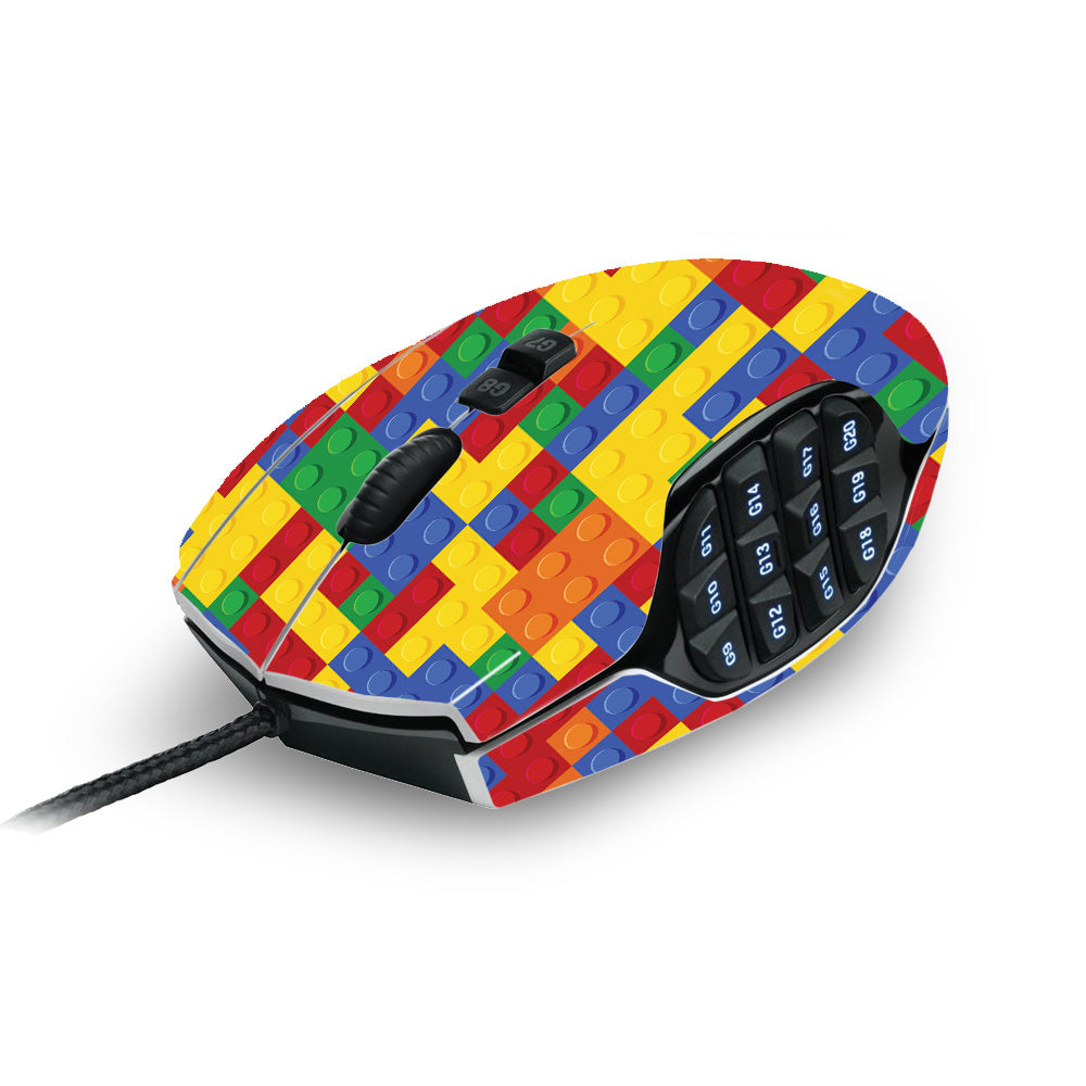 Brick By Brick Skin For Logitech G600 MMO Gaming Mouse — MightySkins
