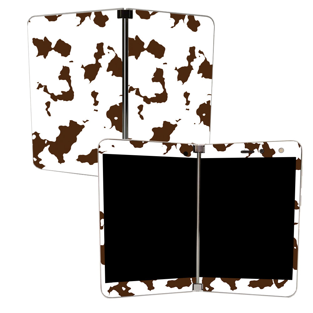 Brown Cow Skin For Microsoft Surface Duo — MightySkins