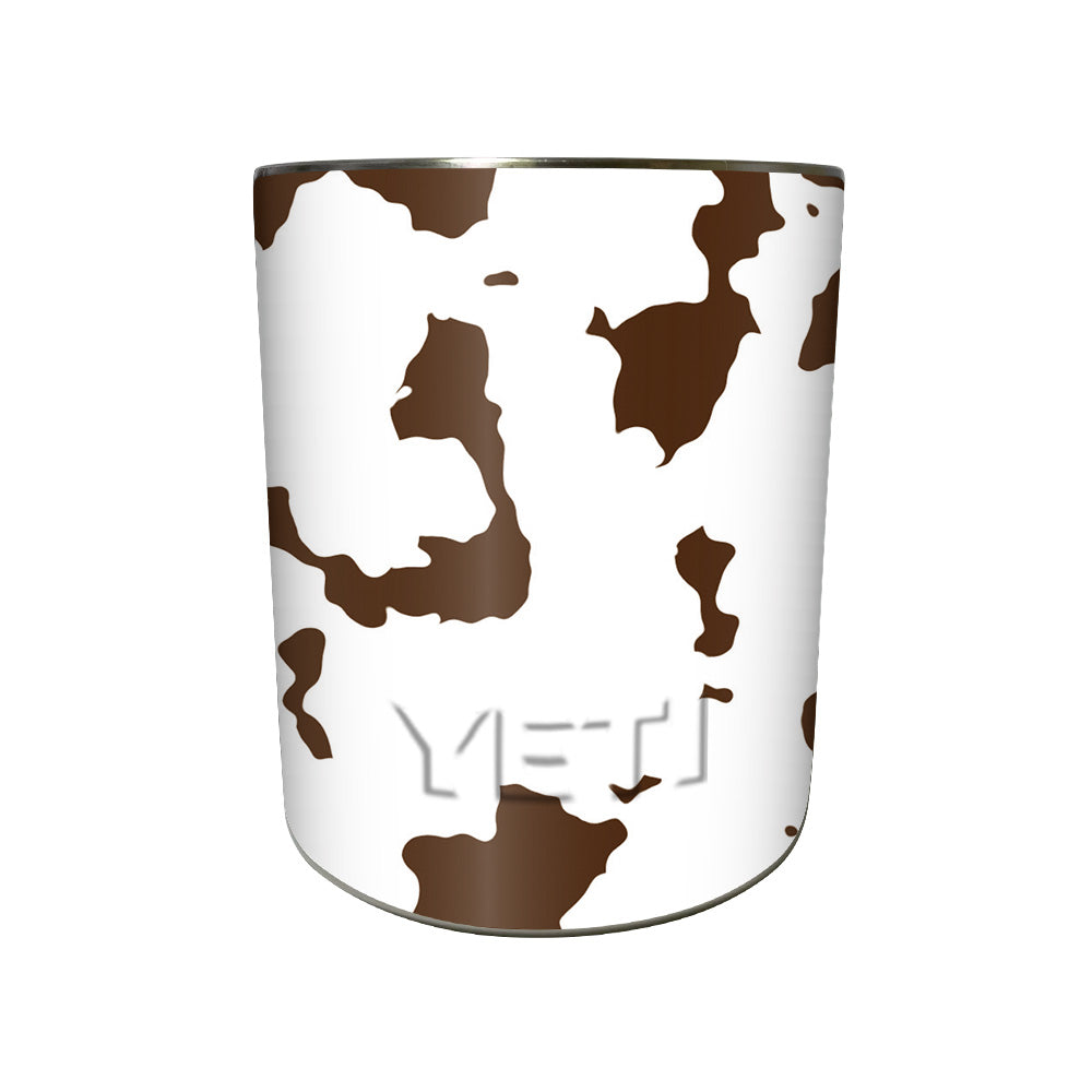 Brown Cow Skin For Yeti 10 oz Lowball — MightySkins
