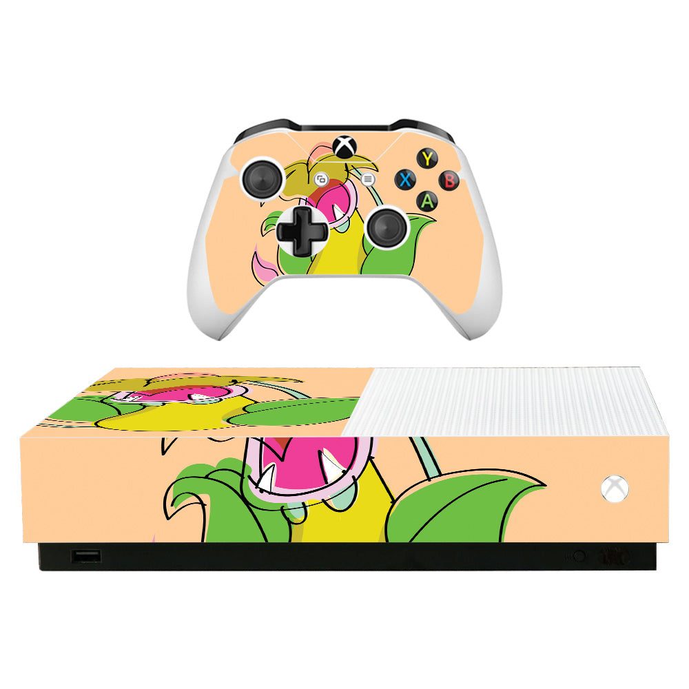 Bulb Plant Skin For Microsoft Xbox One S All-Digital Edition — MightySkins