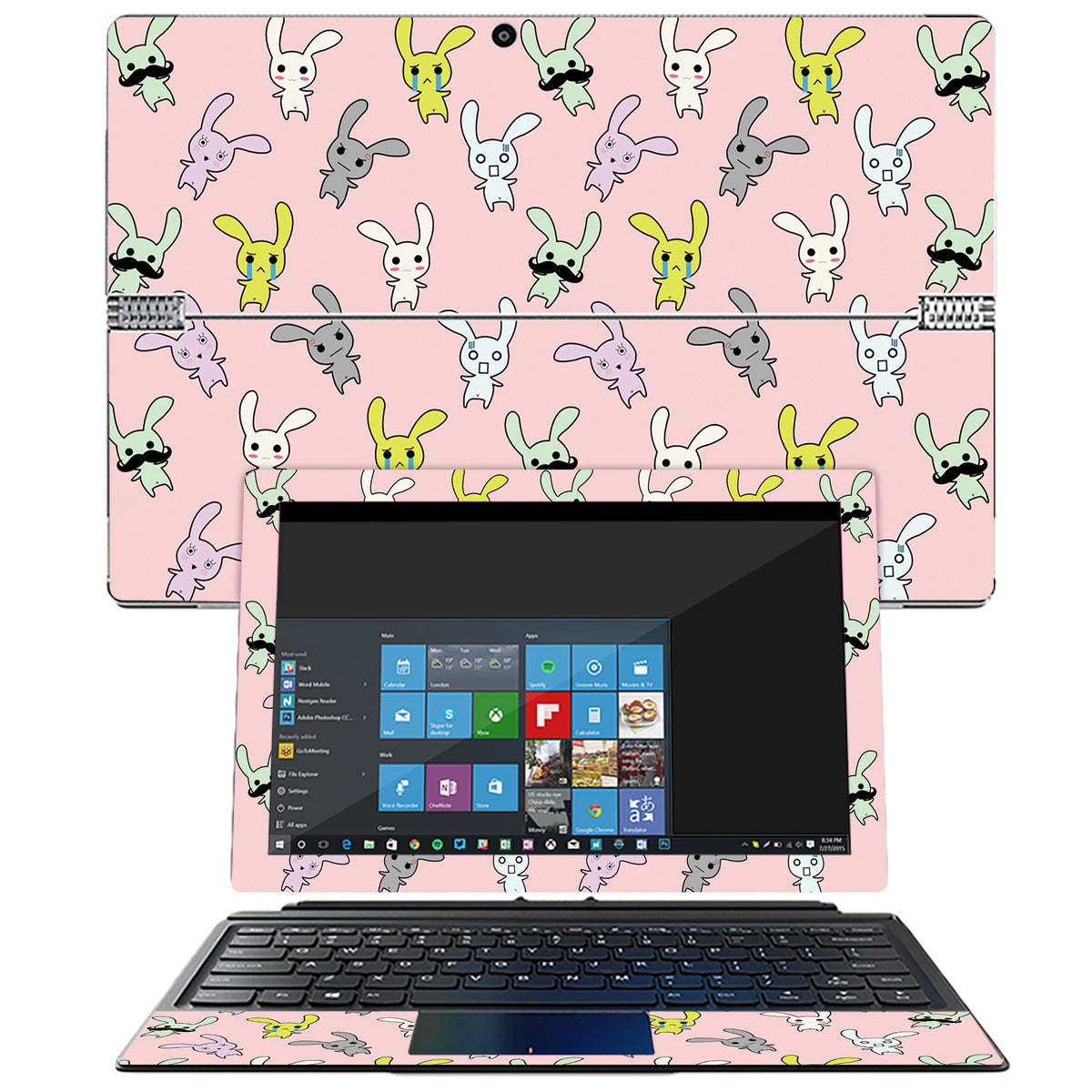 Bunny Bunches Skin For MIIX 510 12.2" — MightySkins