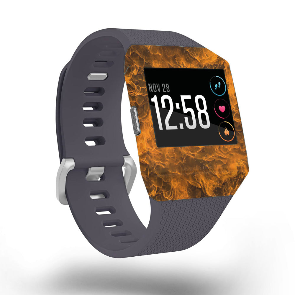 Burning Up Skin For Fitbit Ionic — MightySkins