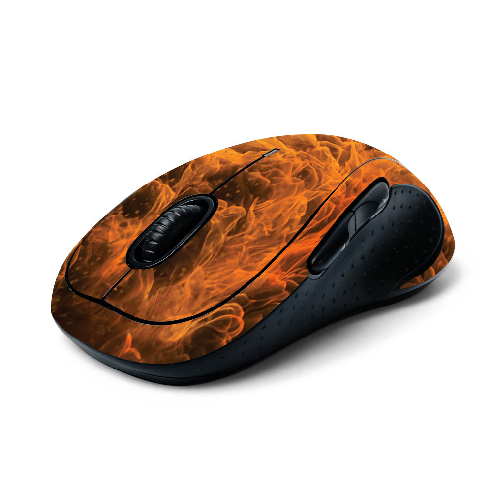 Burning Up Skin For Logitech Control Plus M510 Mouse — MightySkins
