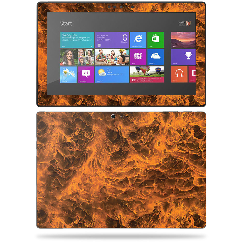 Burning Up Skin For Microsoft Surface Pro — MightySkins