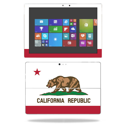 California Flag Skin For Microsoft Surface Pro 4 — MightySkins