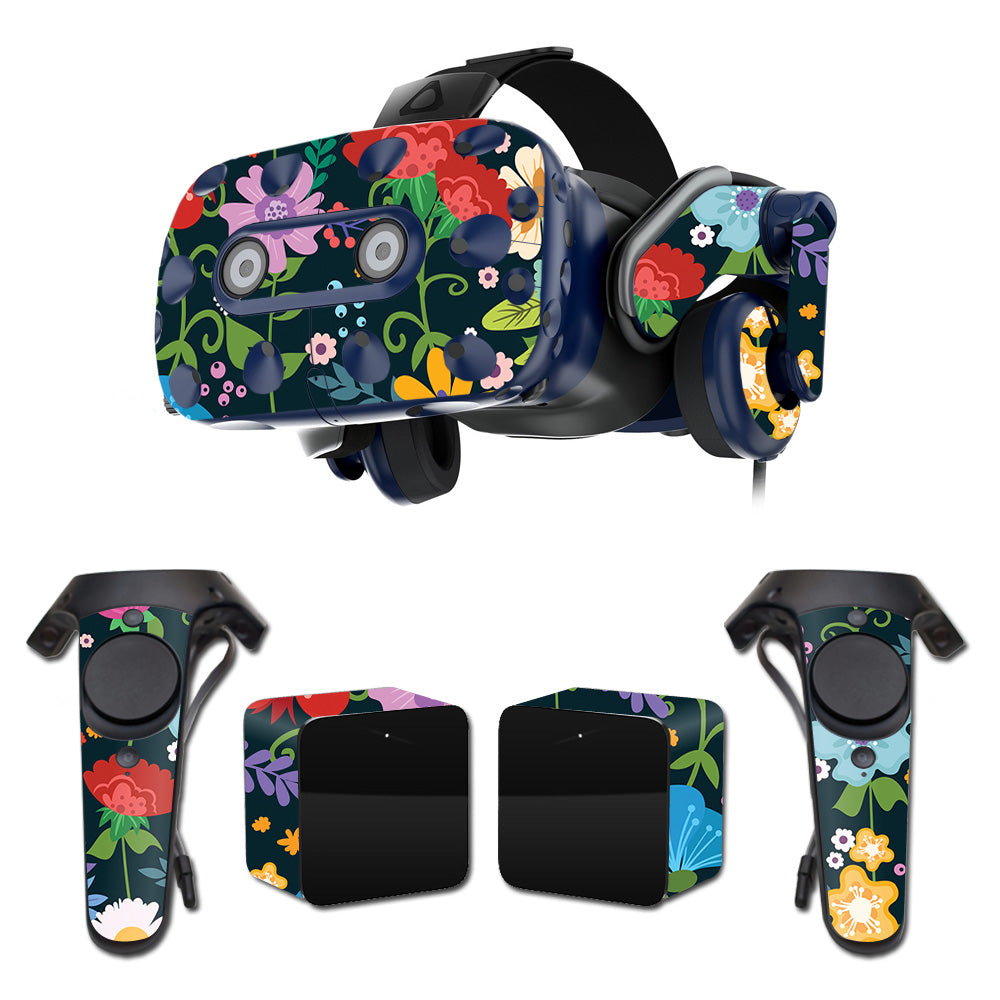 Cartoon Bloom Skin For HTC VIVE Pro Full Coverage — MightySkins