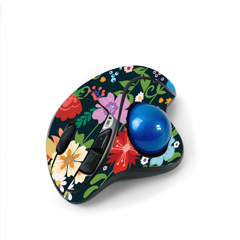 Cartoon Bloom Skin For Logitech M570 Wireless Trackball Mouse — MightySkins