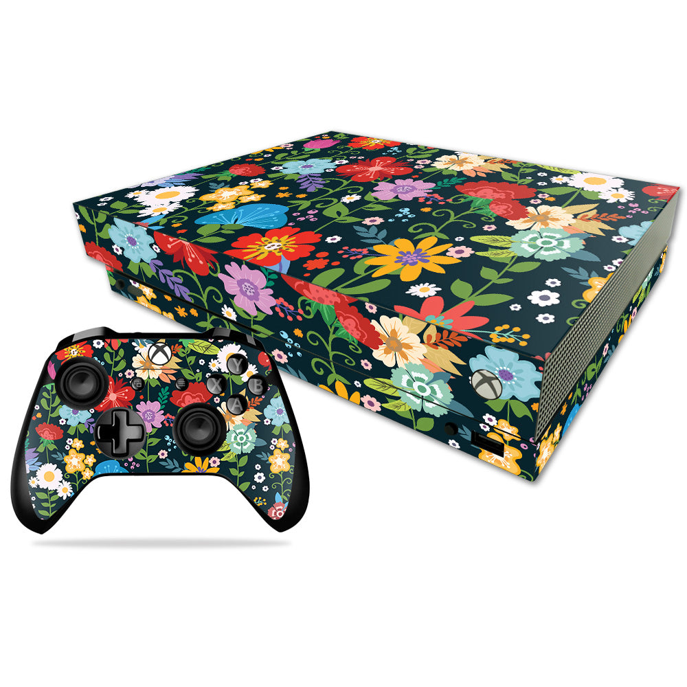 Cartoon Bloom Skin For Microsoft Xbox One X — MightySkins