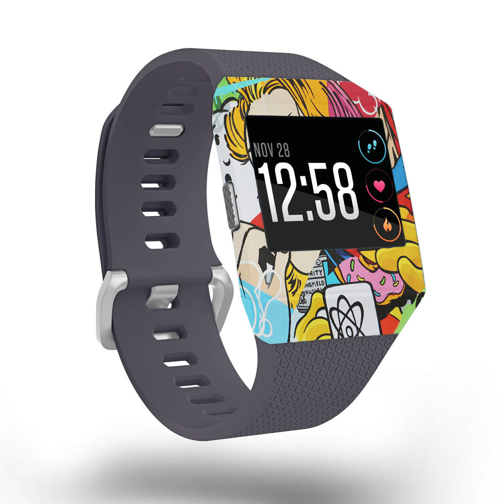 Cartoon Mania Skin For Fitbit Ionic — MightySkins