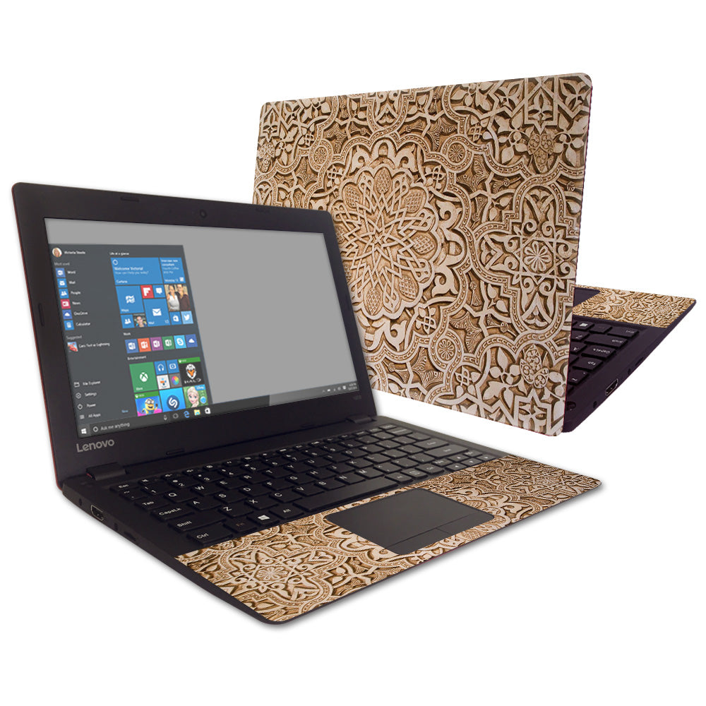 Carved Skin For IdeaPad 100s 11.6" — MightySkins