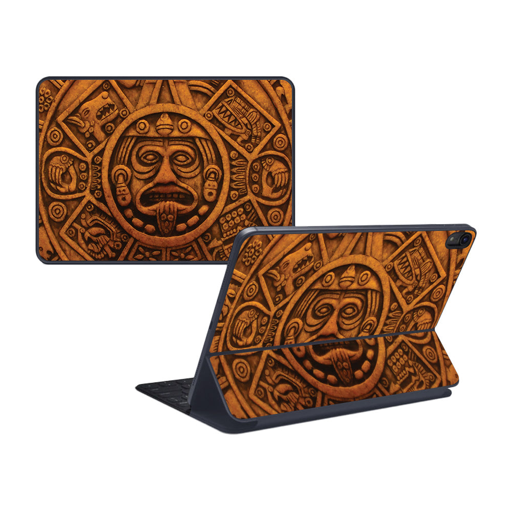 Carved Aztec Skin For Apple iPad Pro Smart Keyboard 11" (2018 ...
