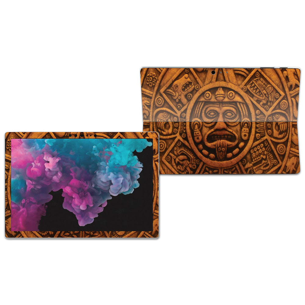 Carved Aztec Skin For Microsoft Surface Pro 6 — MightySkins