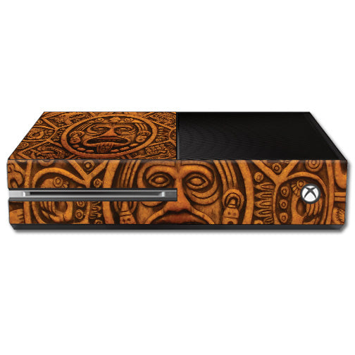 Carved Aztec Skin For Microsoft Xbox One — MightySkins