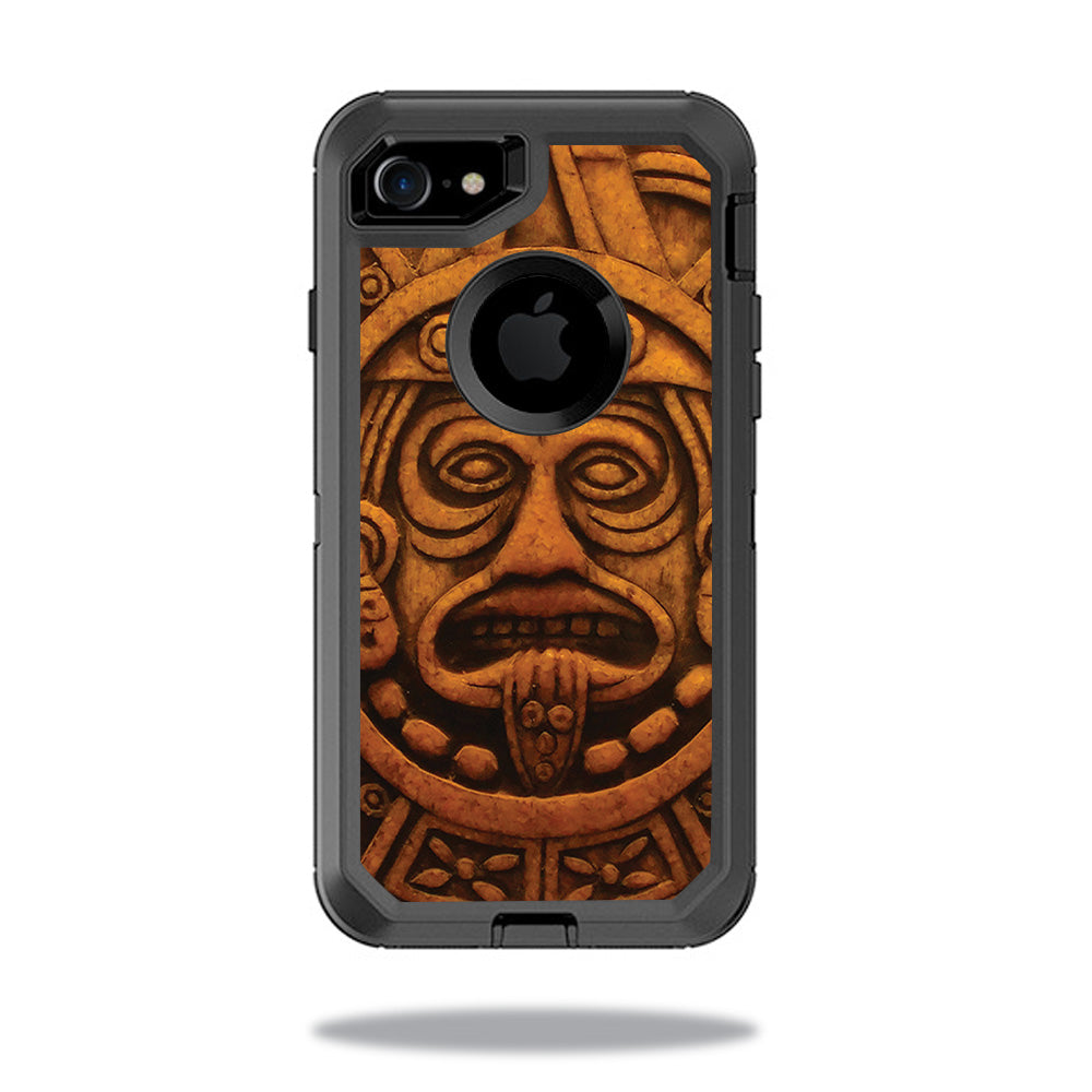 Carved Aztec Skin For OtterBox Defender iPhone SE (2020) / 7 / 8 ...
