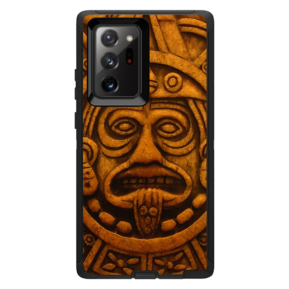 Carved Aztec Skin For OtterBox Defender for Galaxy Note20 Ultra 5G ...