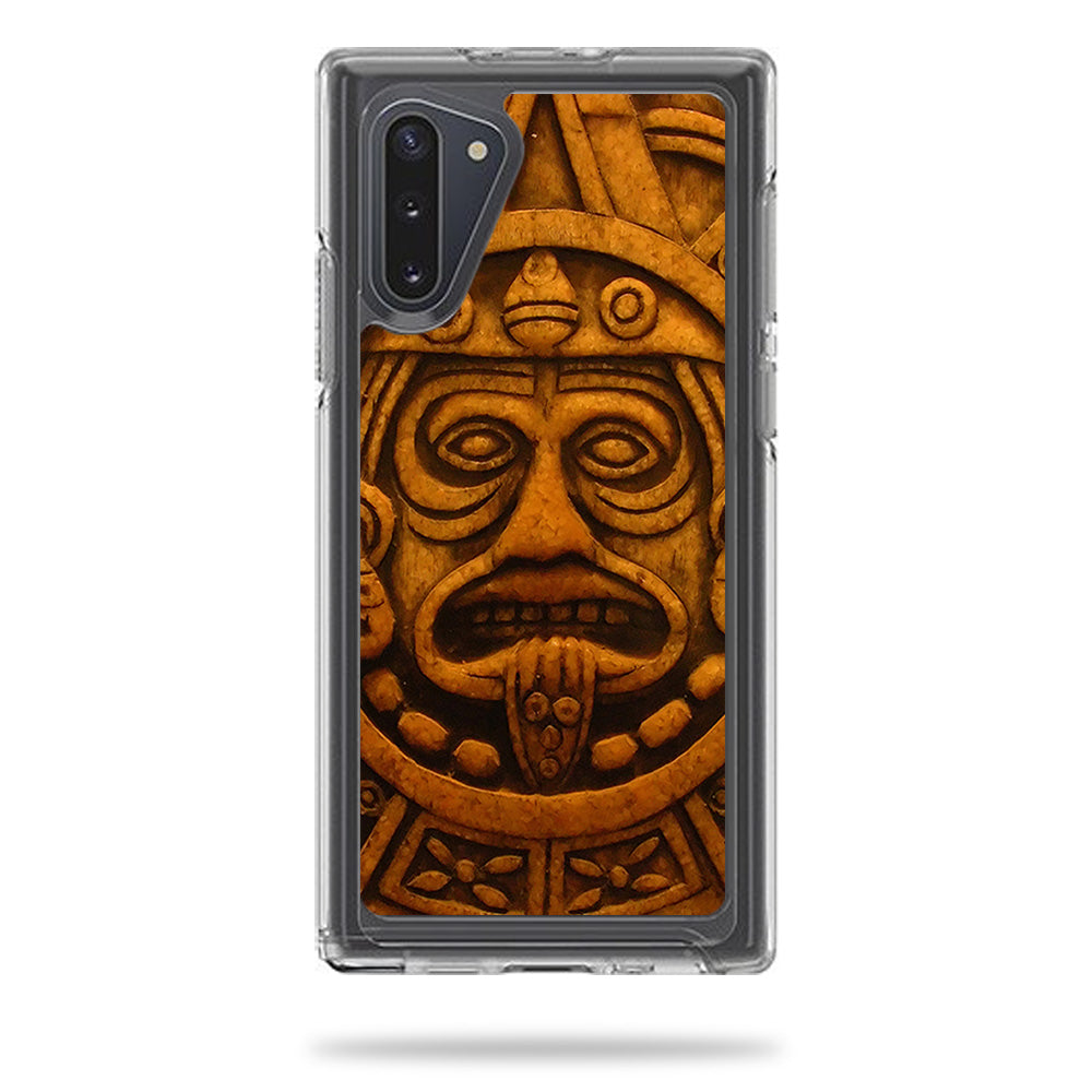 Carved Aztec Skin For Otterbox Symmetry Galaxy Note10 — MightySkins