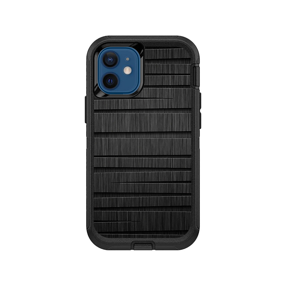 Carved Wood Skin For OtterBox Defender iPhone 12 Mini — MightySkins