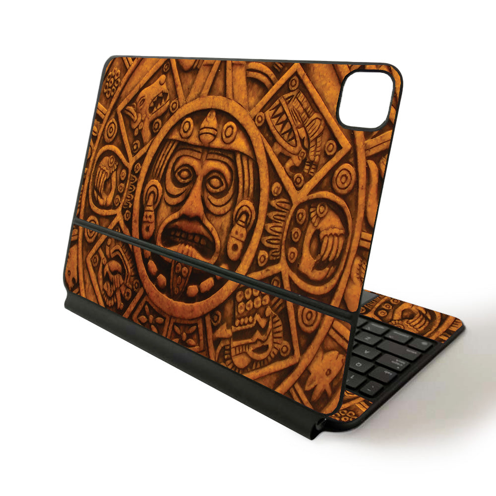 Carved Aztec Skin For Apple Magic Keyboard for iPad Pro 11-inch (2020 ...