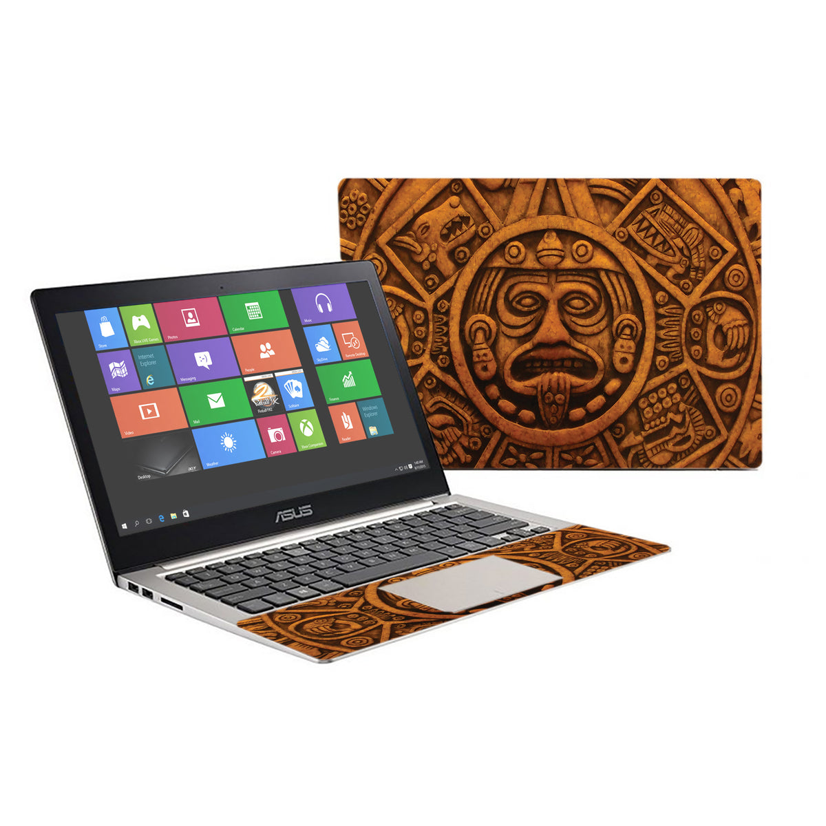 Carved Aztec Skin For Zenbook 13.3" — MightySkins