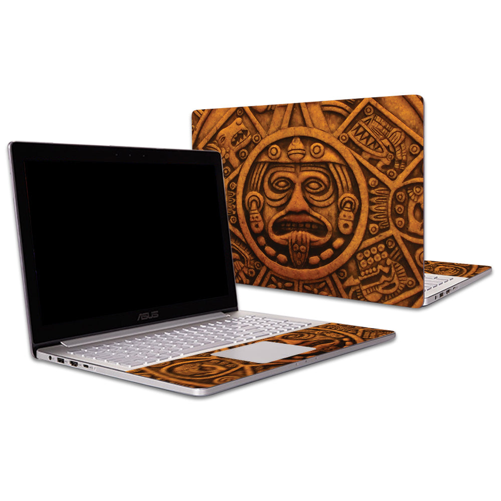 Carved Aztec Skin For ZenBook Pro UX501VW 15.6" (2016) — MightySkins