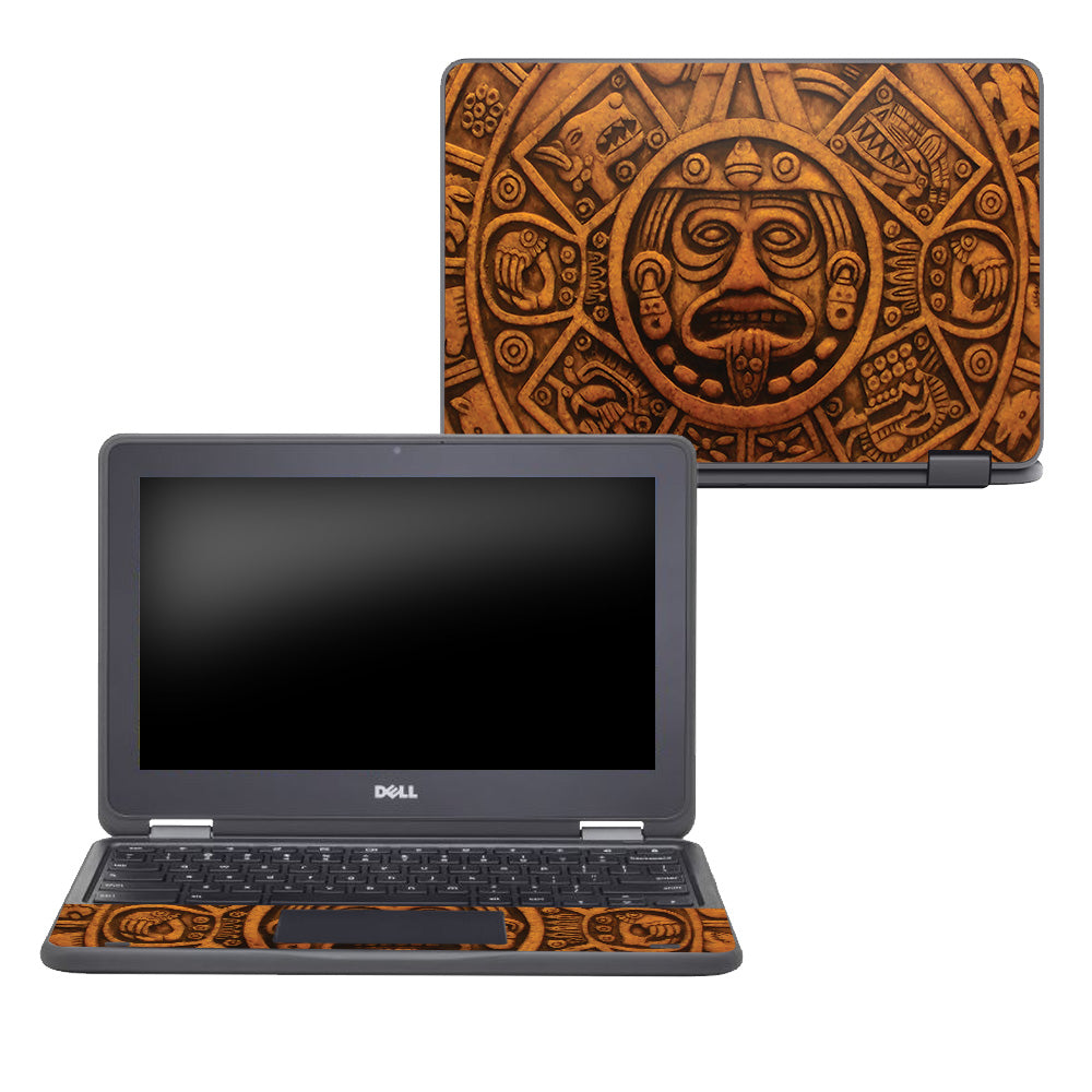 Carved Aztec Skin For Chromebook 11" 3189 — MightySkins