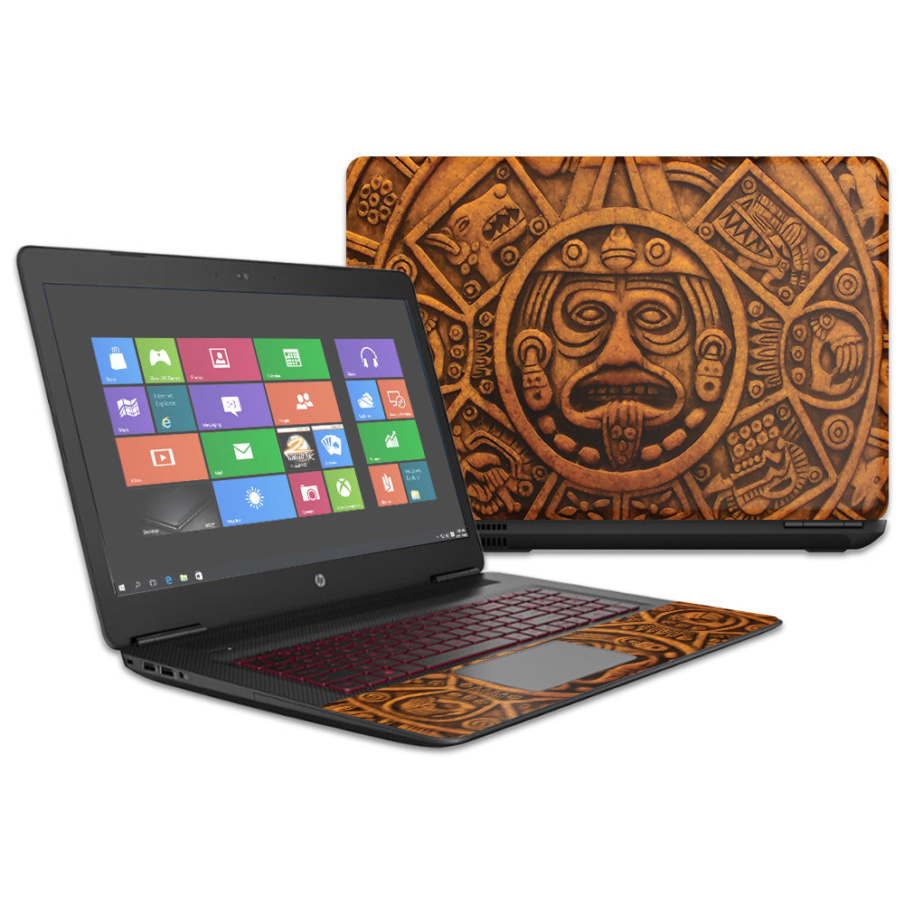 Carved Aztec Skin For OMEN Laptop 17 (2016) — MightySkins