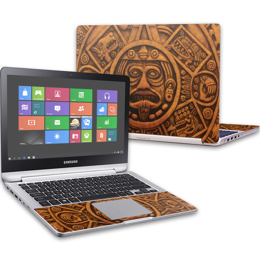 Carved Aztec Skin For Notebook 7 Spin 13.3" (2016) — MightySkins