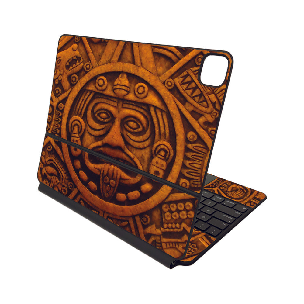 Carved Aztec Skin For Magic Keyboard for iPad Pro 12.9" (3rd-6th ...