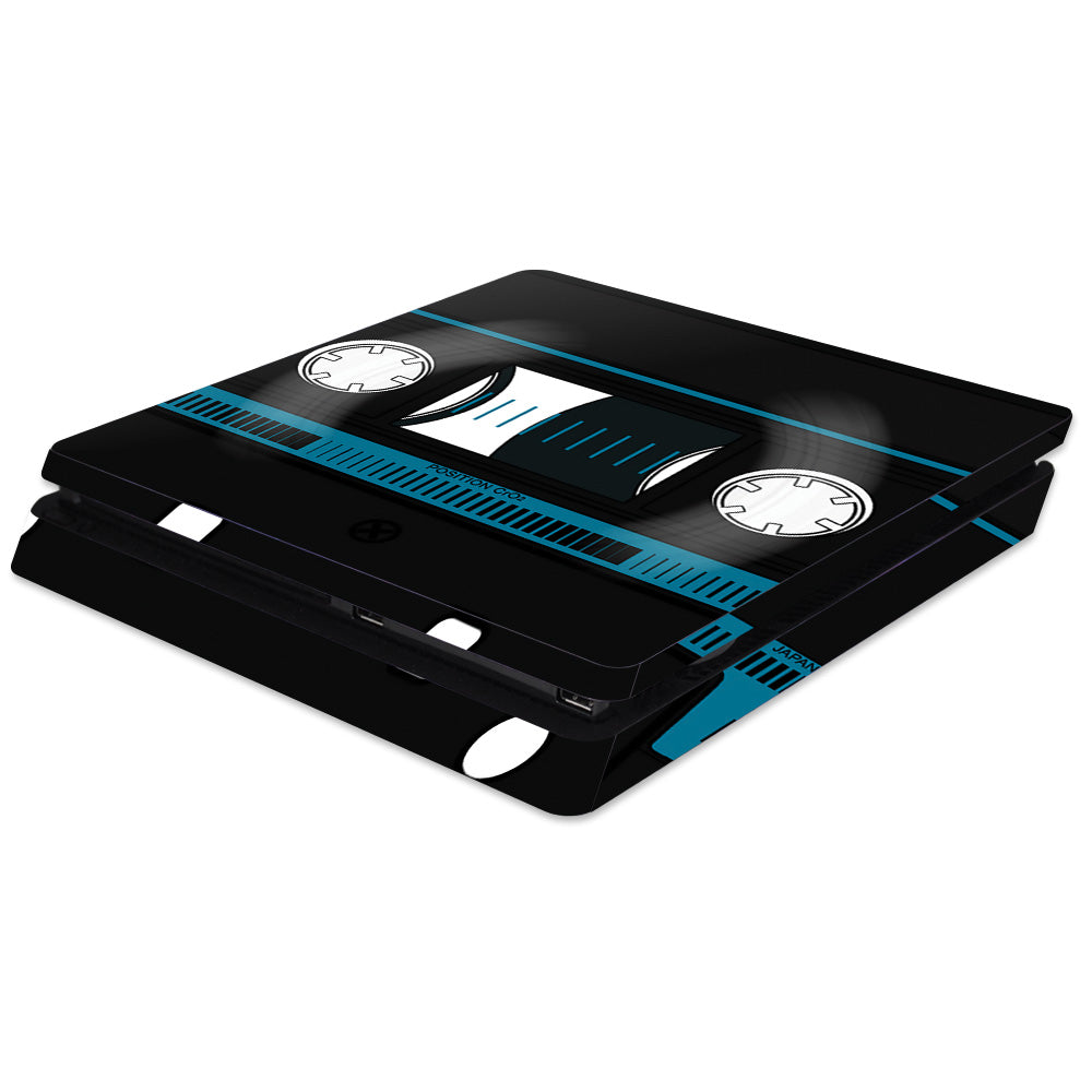 Cassette Tape Skin For Sony PS4 Slim Console — MightySkins