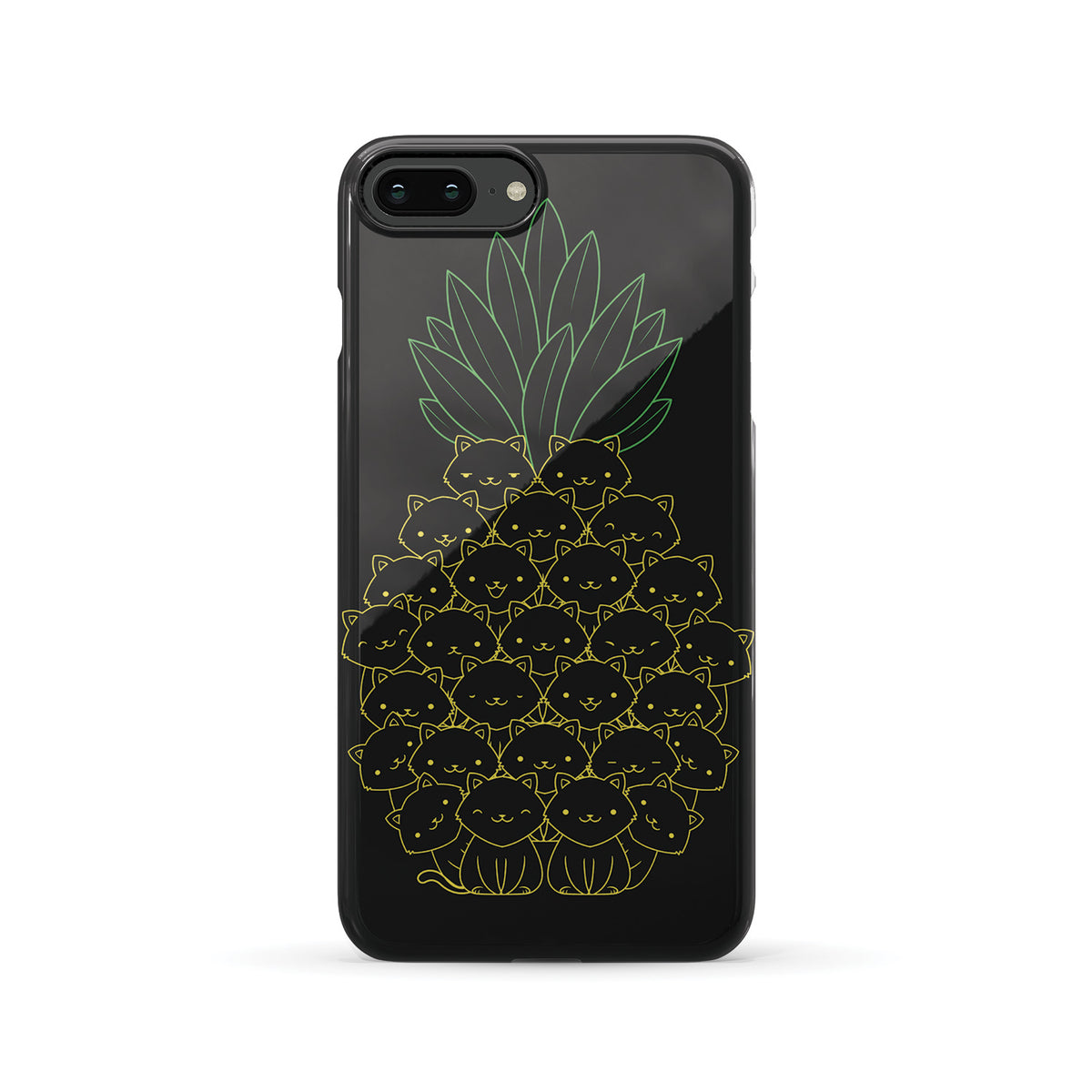 Cat Pineapple Case for iPhone 8 Plus — MightySkins