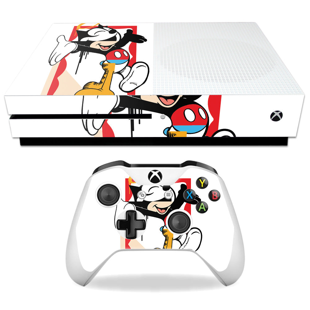 Character Swap Skin For Microsoft Xbox One S — MightySkins