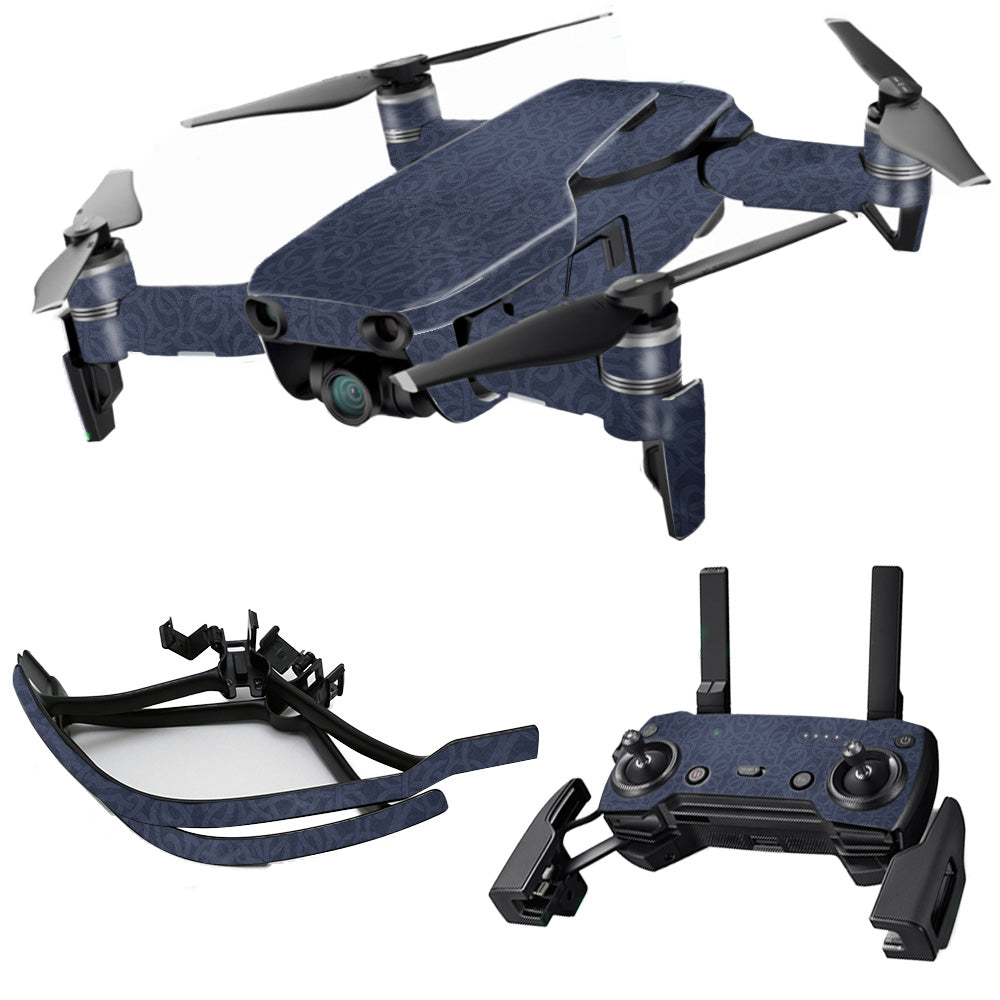 Charcoal Lattice Skin For DJI Max Coverage — MightySkins