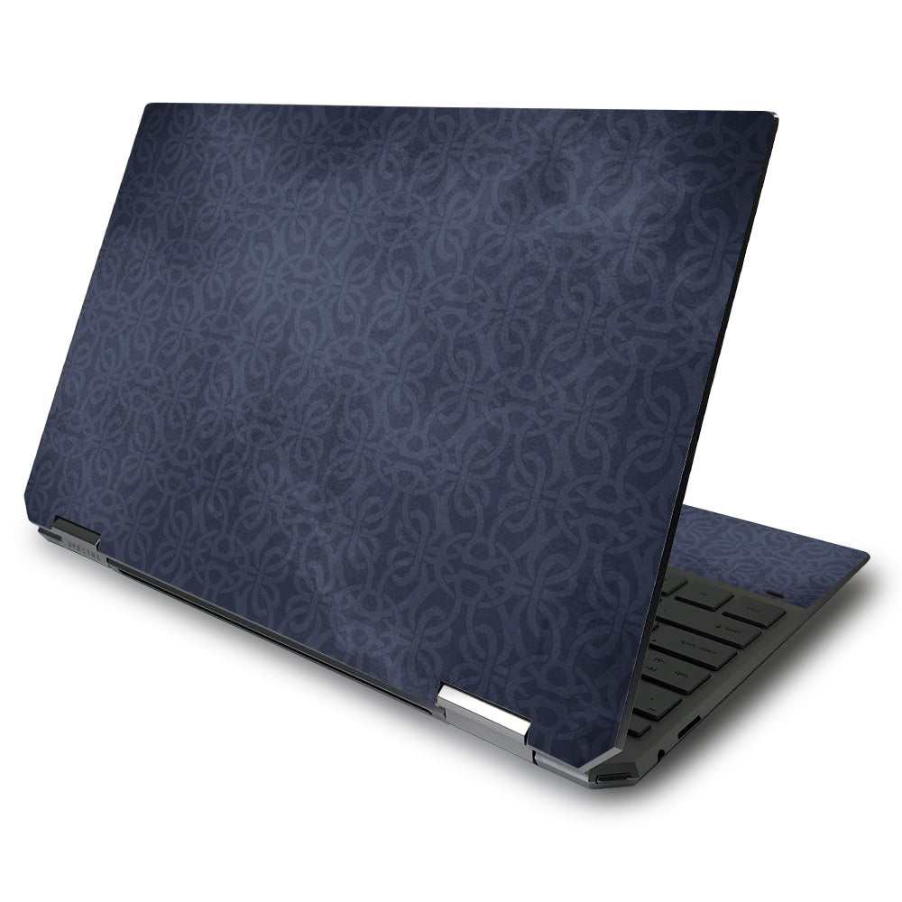 Charcoal Lattice Skin For Spectre x360 13.3" Gem-Cut (2020) — MightySkins