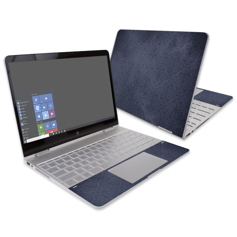 Charcoal Lattice Skin For Spectre x360 Convertible 13" (2017) — MightySkins