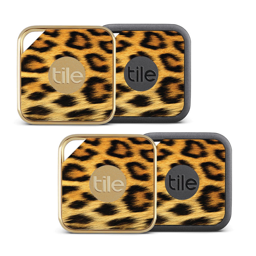 Cheetah Skin For Tile Pro Sport & Style Smart 4 Pack of Skins — MightySkins