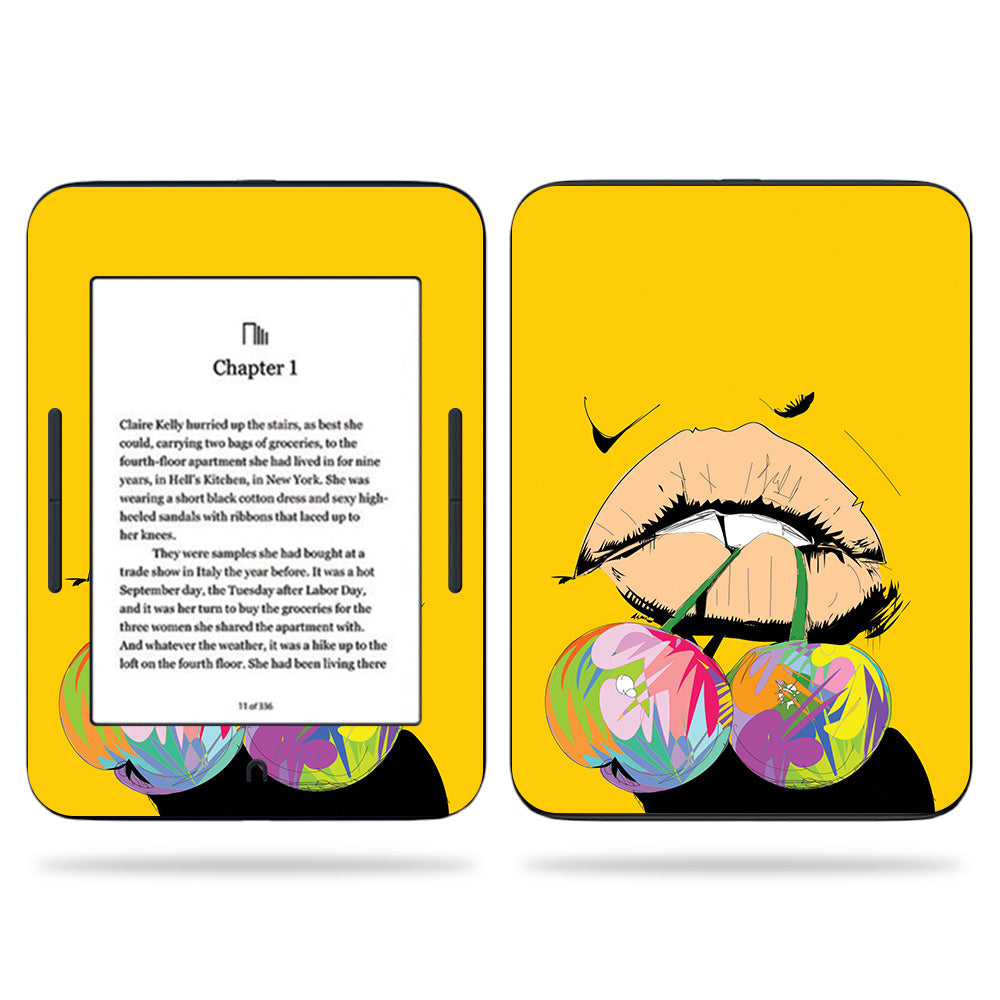 Cherries Skin For Barnes & Noble NOOK GlowLight 3 (2017) — MightySkins