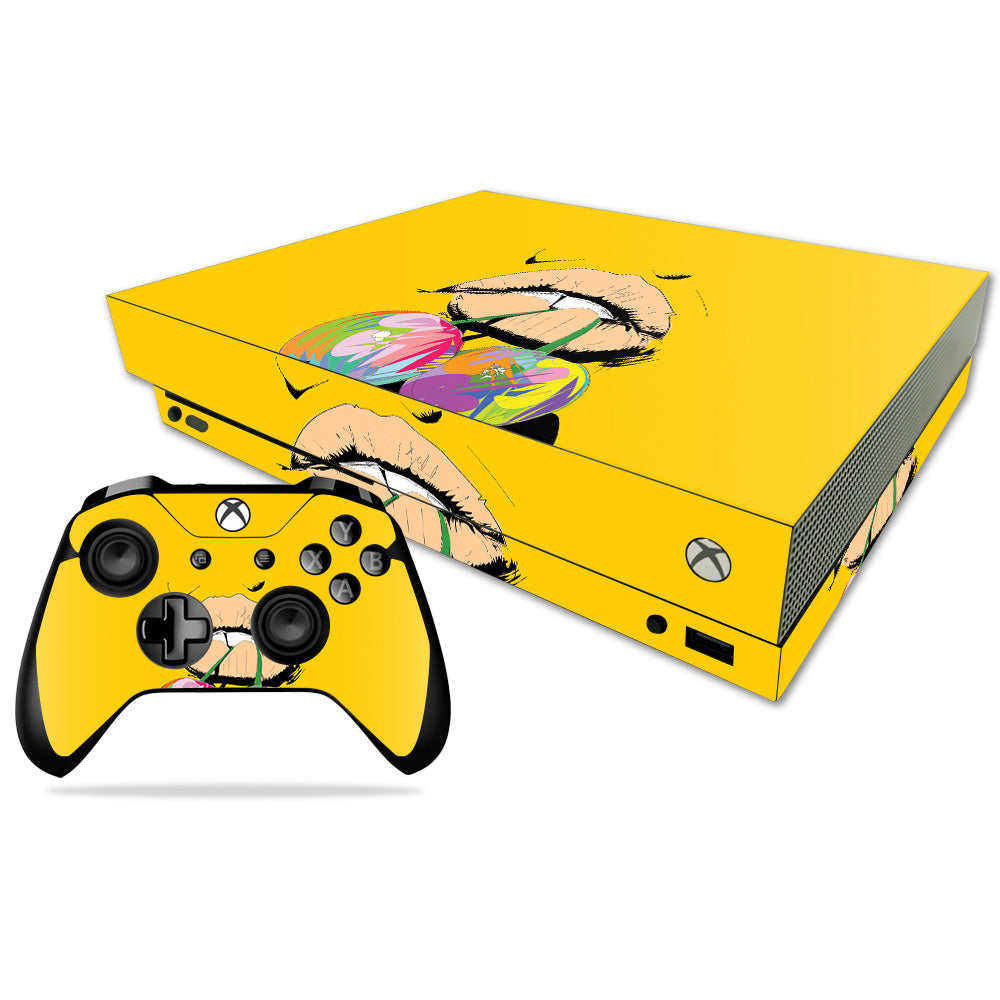 Cherries Skin For Microsoft Xbox One X — MightySkins